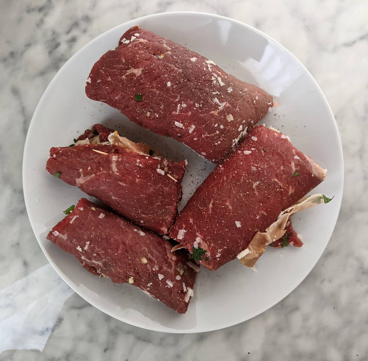 Italian Beef Braciole (Keto) - Instant Pot Method With Prosciutto & Egg!